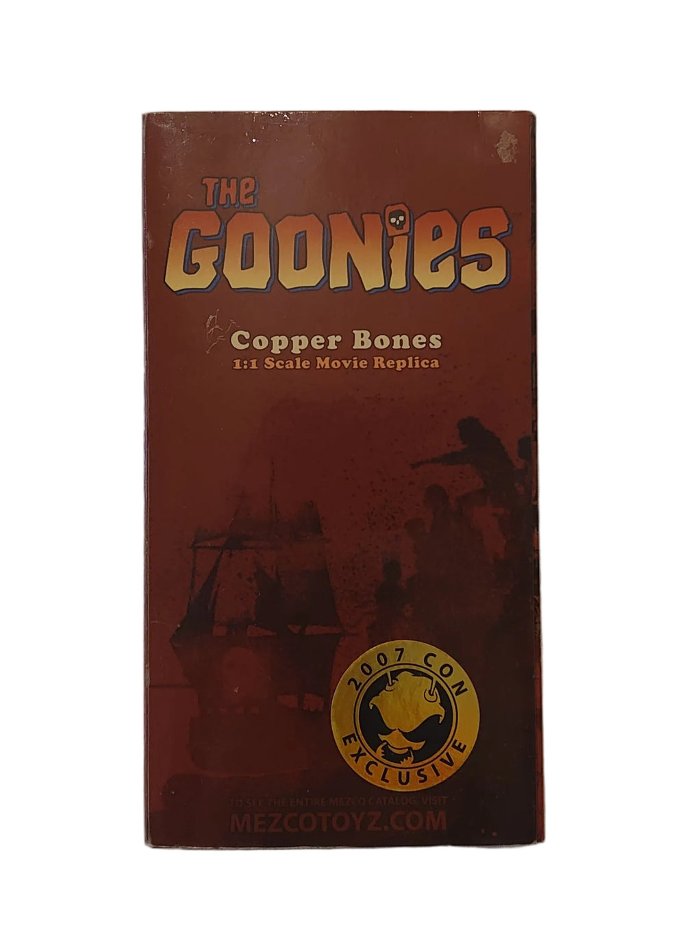 The Goonies licenced, S.D.C.C. limited-edition replica prop Copper Bon ...