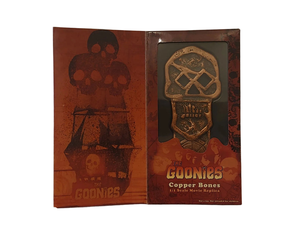The Goonies licenced, S.D.C.C. limited-edition replica prop Copper Bon ...